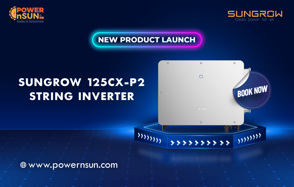 Sungrow 125CX P2 string inverter - Powernsun
