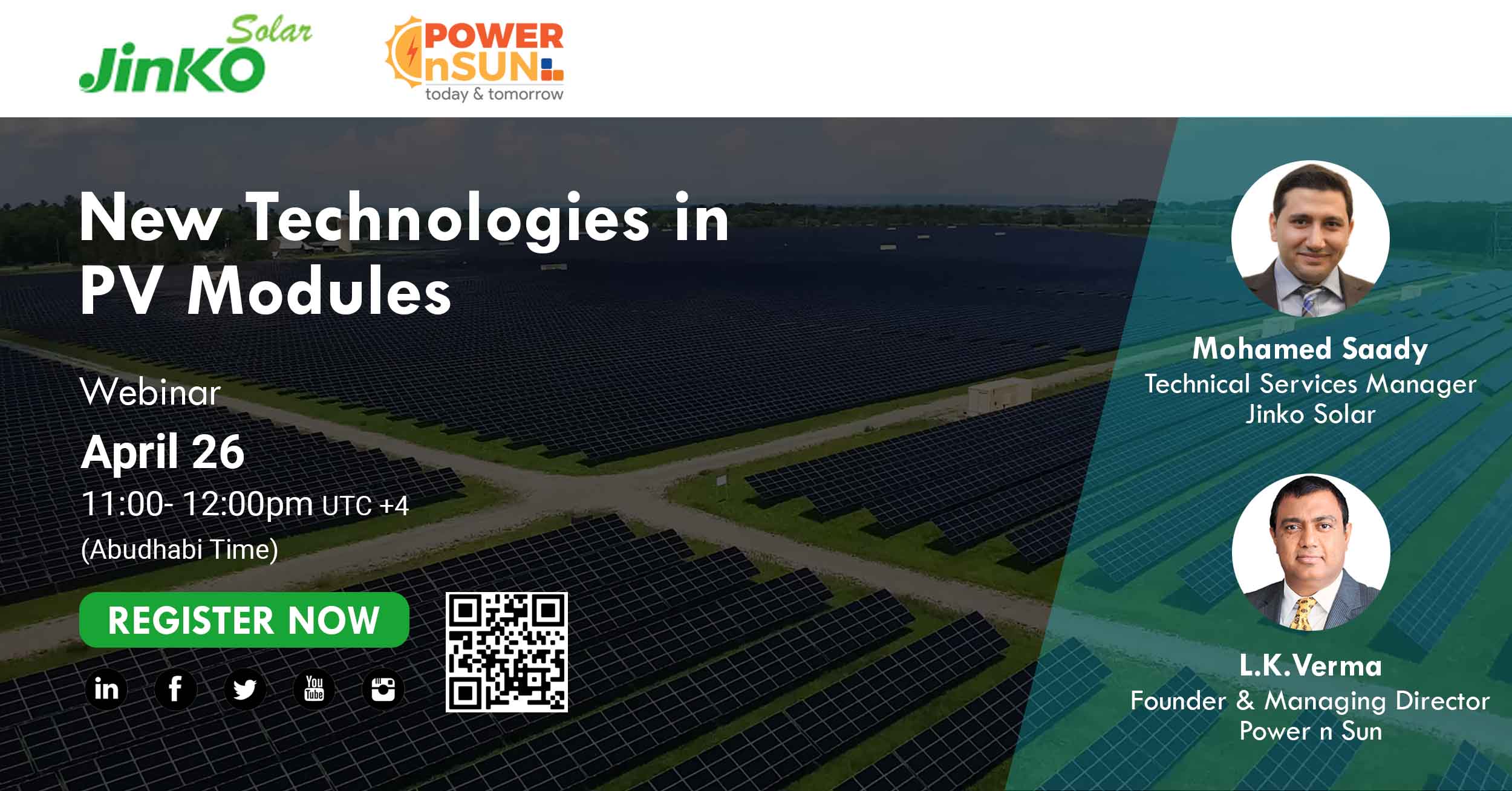 Webinar with Jinko Solar about New technologies in PV Modules - Powernsun