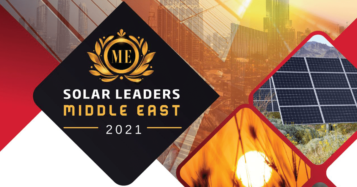 Top Solar Leaders - MiddleEast 2021 - Powernsun