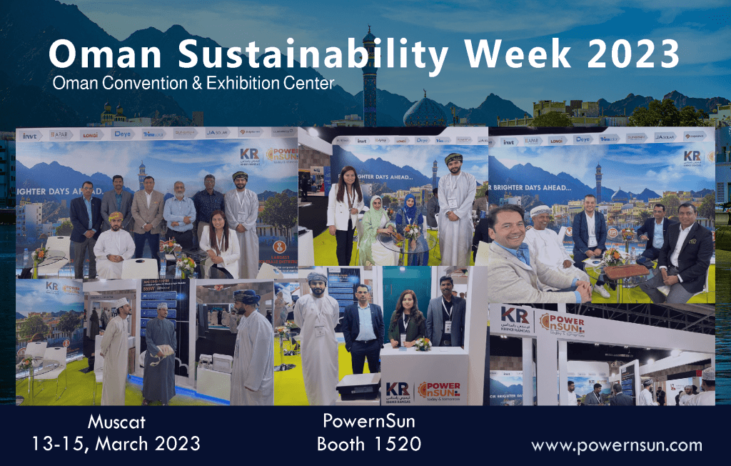 Oman Sustainability Week 2023, Muscut🇴🇲 - Powernsun