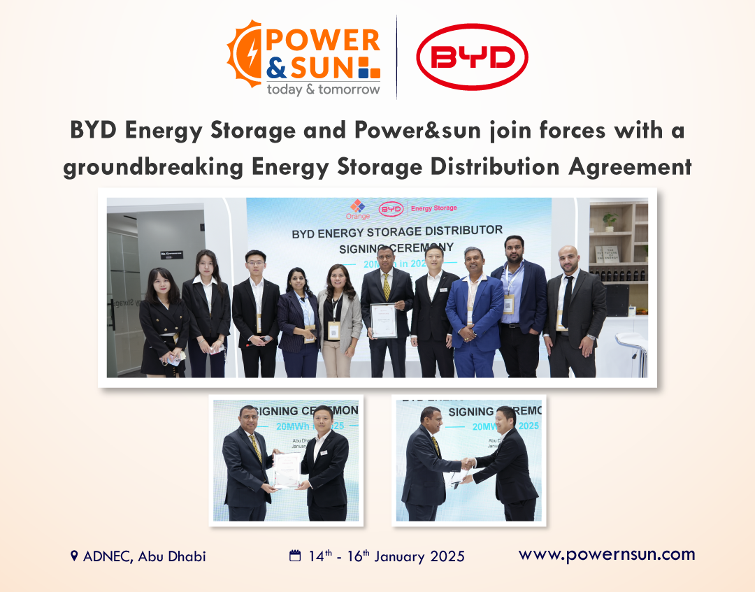 Power&Sun and BYD Join Forces at WFES 2025 - Powernsun